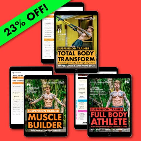 TRX Suspension Training & Resistance Band Workout Plan Programs and Exercises - Fitness Freedom ...